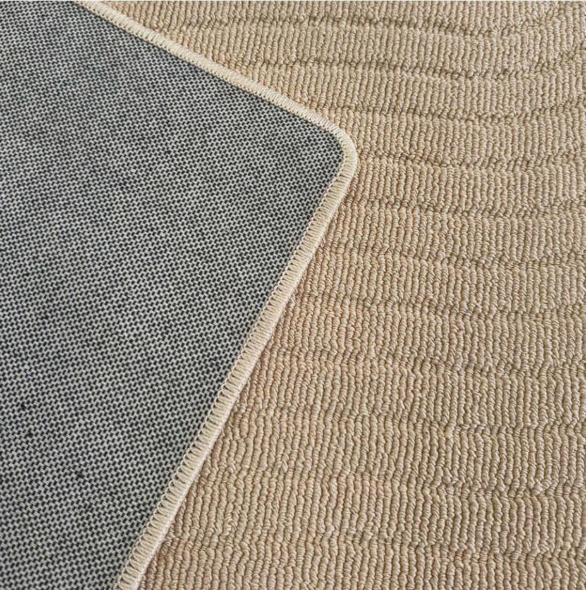 TZ Béžový obdélníkový geometrický koberec Strado Polo Path Camel se vzorem pruhů Rozměr: 160x230 cm