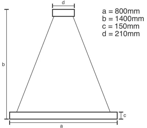 LED Stmívatelný křišťálový lustr na lanku LED/55W/230V + dálkové ovládání
