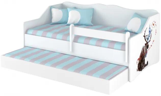 BabyBoo Dětská postel LULU 160 x 80 cm - Frozen Rozměry: 160x80