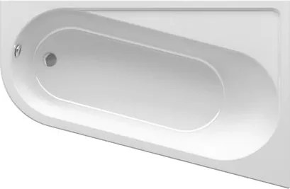 Ravak Chrome asymetrická vana 170x105 cm akrylát pravá ca41000000 CHROME1700R