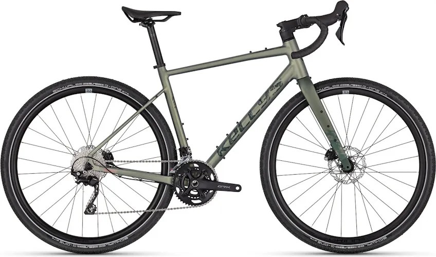 Gravel kolo KELLYS GROOT 70 28" - model 2026 L (20,5", 182-195 cm) Hunter Green