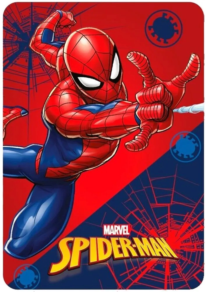 Dětská flísová deka Spiderman - MARVEL - 100 x 140 cm