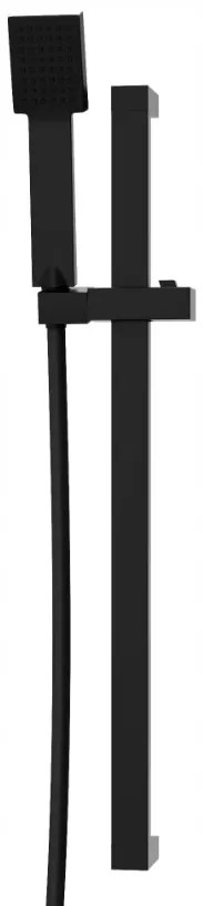 Gamma Zn3, sprchový sloup s ruční sprchovou hlavicí 62cm, černá matná, GMA-ZN3-BK