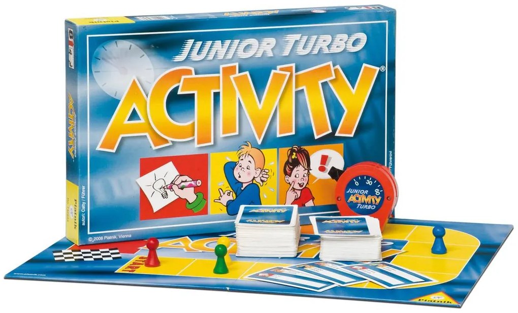 PIATNIK Hra ACTIVITY Junior turbo *SPOLEČENSKÉ HRY* pi7328