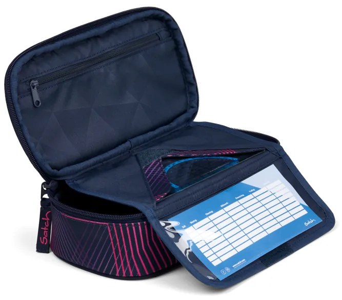 Penál Ergobag Satch – Seismic Pink 2025