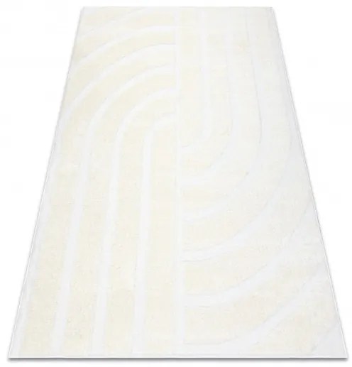 Dywany Łuszczów, Kusový koberec Mode 8631 geometric cream, 120x170, bílá, kancelář