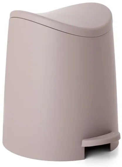 Béžový koupelnový odpadkový pedálový koš Ta-Tay Bathroom Pedal Bin, 3 l