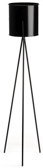 Stojan na květiny TRIPOD 110x25 cm černá