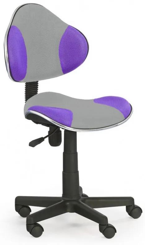 Falco Židle OZY-G2- šedo fialová