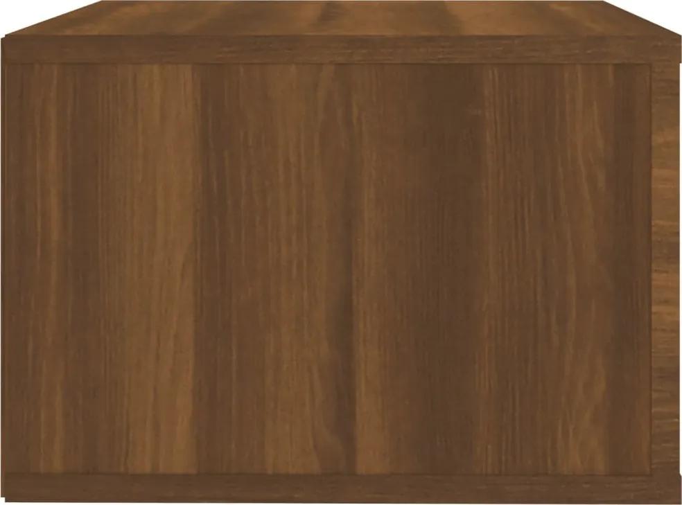 vidaXL Nástěnný noční stolek 50x36x25 cm [816854] Barva: Bílá
