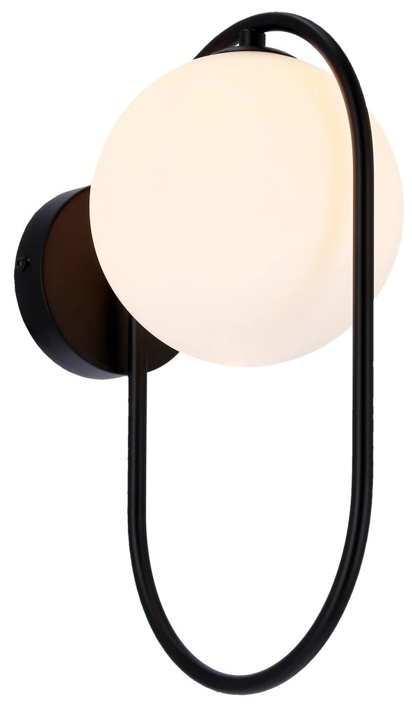 Černé nástěnné svítidlo Cordel pro žárovku G9  - Candellux