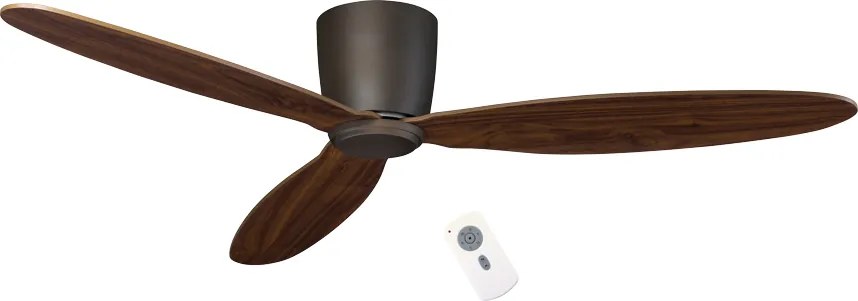 Stropní ventilátor CasaFan ECO PLANO 132 bronz antik - ořech