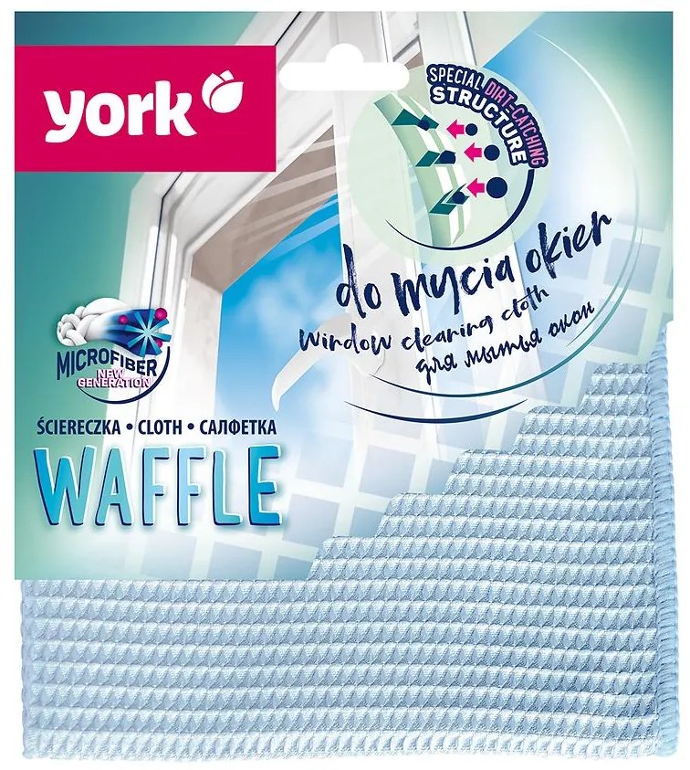 Mikro utěrka na okna Waffle 1 ks