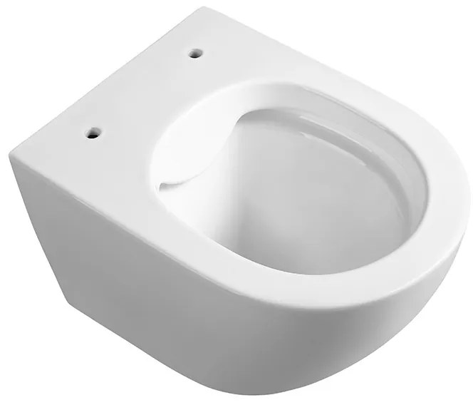 BPS-koupelny Závěsná WC mísa se SoftClose sedátkem HYD-4140, bílá