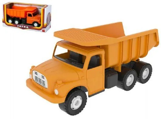 Tatra 1Auto plast 30cm oranžová sklápěč v krabici