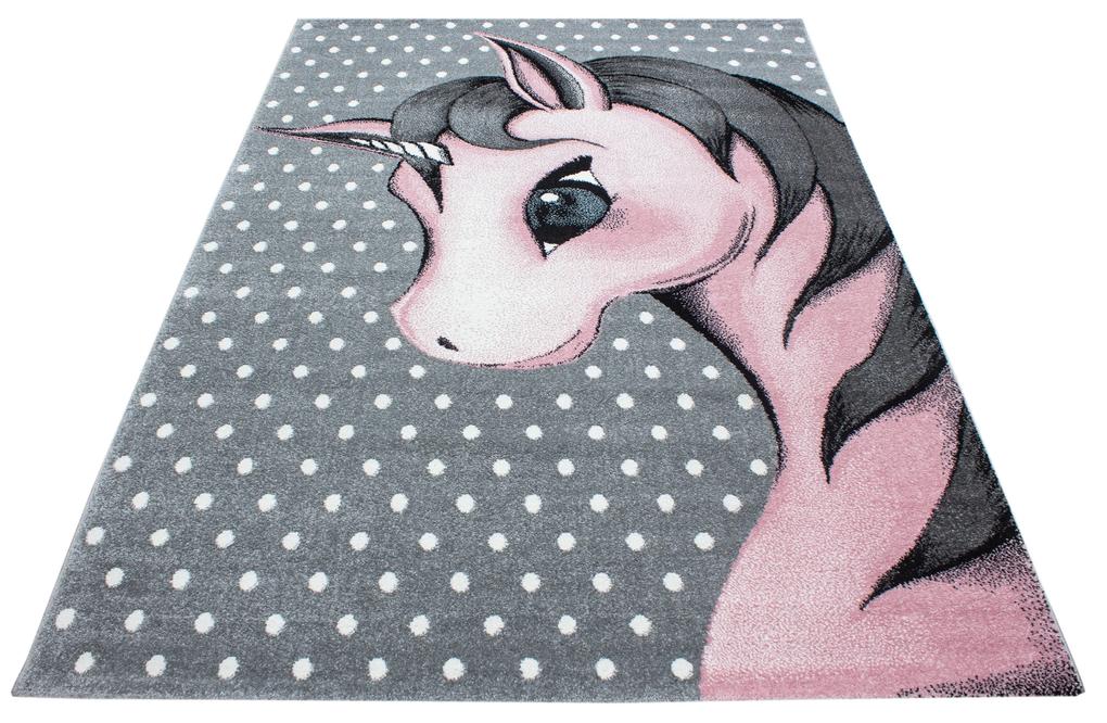 Ayyildiz koberce Dětský kusový koberec Kids 590 pink ROZMĚR: 120x170
