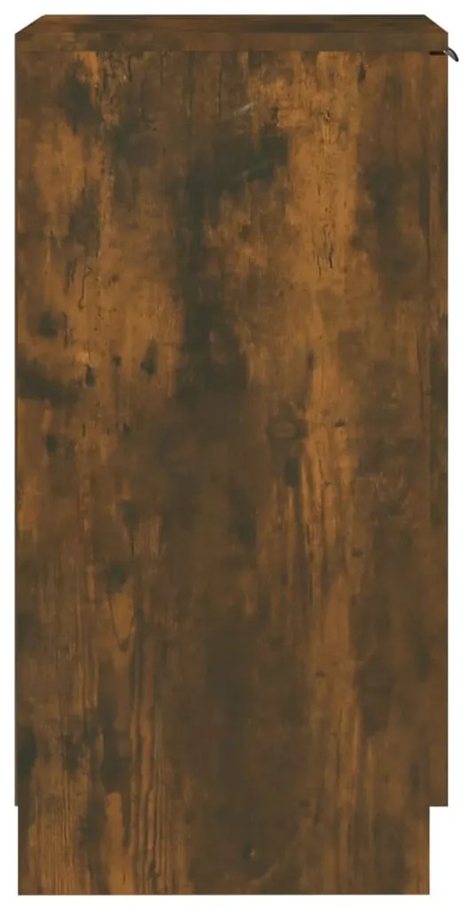 Botník kouřový dub 30 x 35 x 70 cm kompozitní dřevo - Default Title