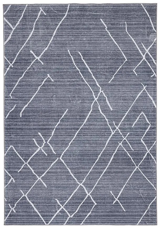Koberec Chenile Print Rug 1,33/1,9 RS2227PT-5 šedý