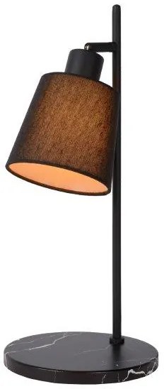 Lucide 77583/81/30 PIPPA stolní lampa E27 / 50W černá Lampy a lampičky na noční stolek
