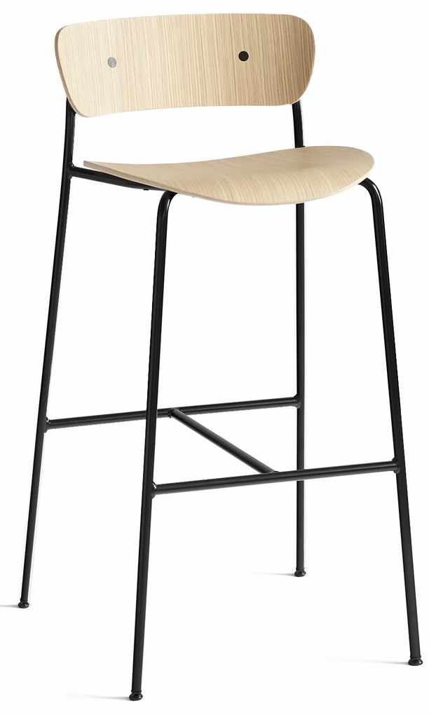 &Tradition designové barové židle Pavilion Bar Stool (výška sedáku 75 cm)