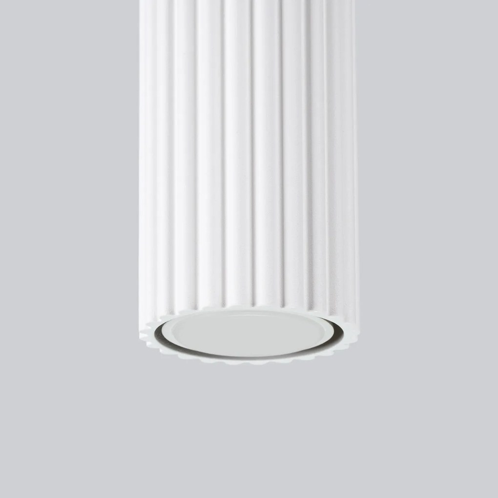 Sollux Lighting Stropní svítidlo KARBON 10 bílé
