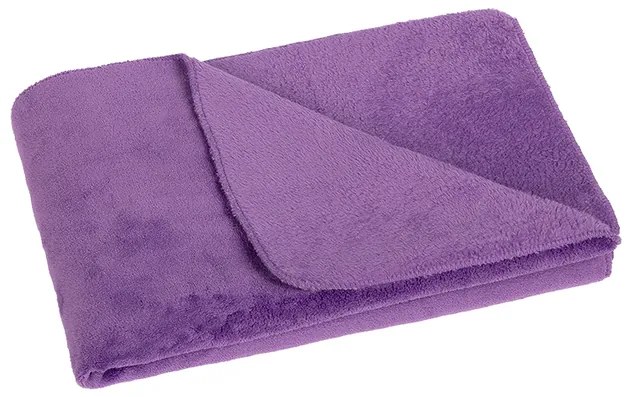 Bellatex Přikrývka Korall micro 75x100 cm fialová