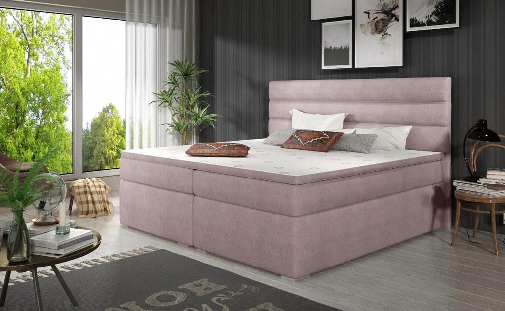 Softy boxspring postel 160X200 Materiál / Dekor: Sawana 05