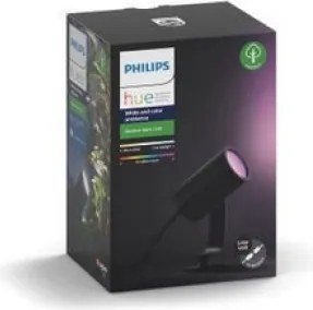 Venkovní spotové zemní/nástěnné svítidlo Philips Hue Lily 17415/30/P7 2200K-6500K RGB
