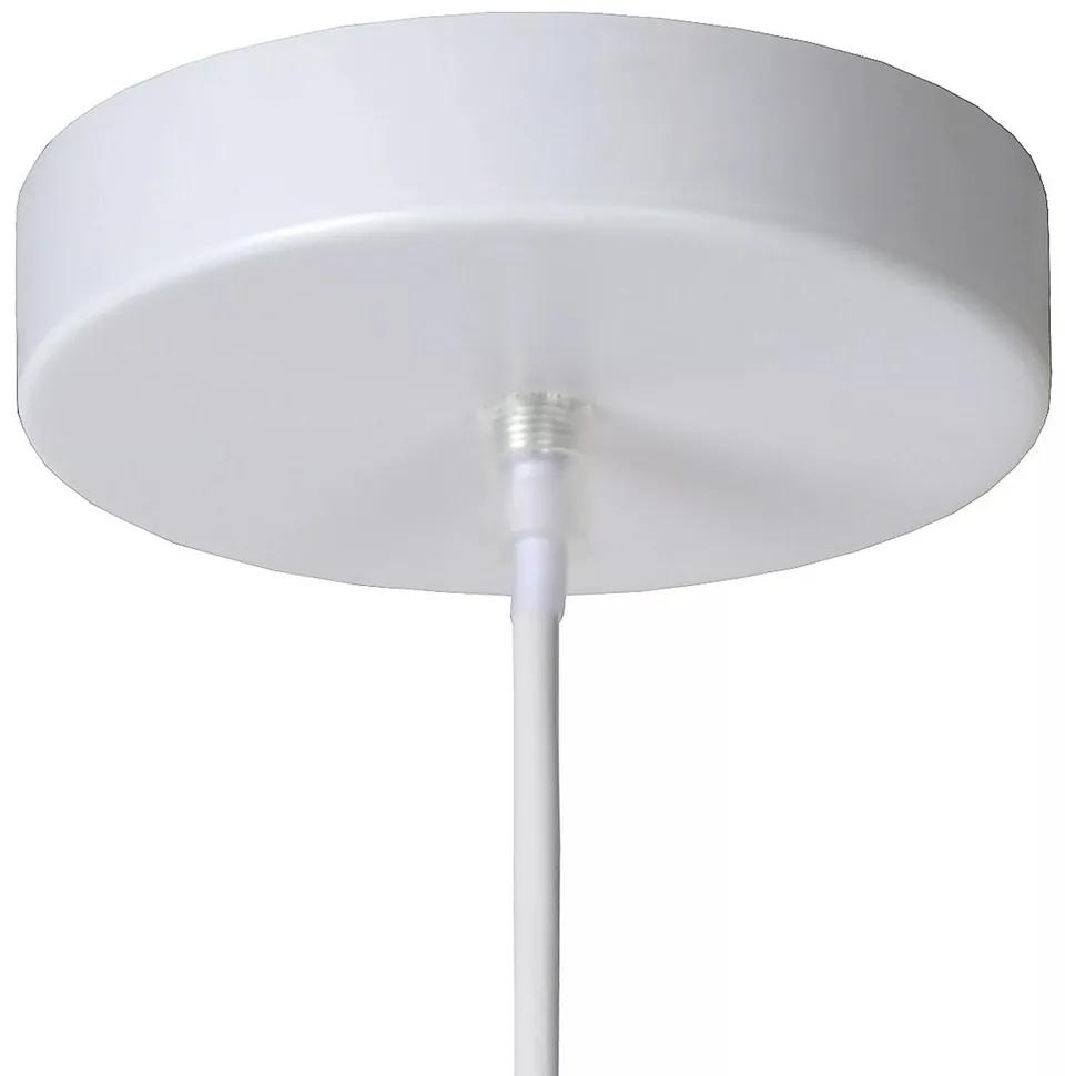 LUCIDE Závěsné svítidlo GALLA průměr 25 cm - 1xE27 - White