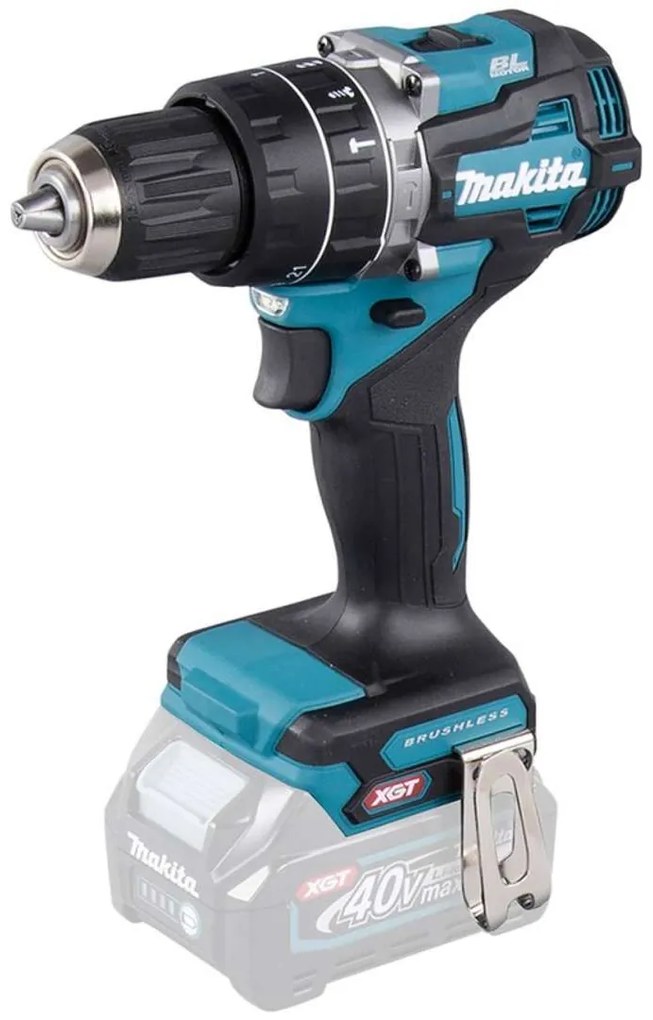 Makita - 40V AKU vrtací šroubovák s příklepem, bez baterie a nabíječky HP002GZ