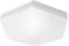 Stropní Svítidlo Led krychle 30 cm 24 W neutrální 2040 lm Hexan bílý IP54 Brilum