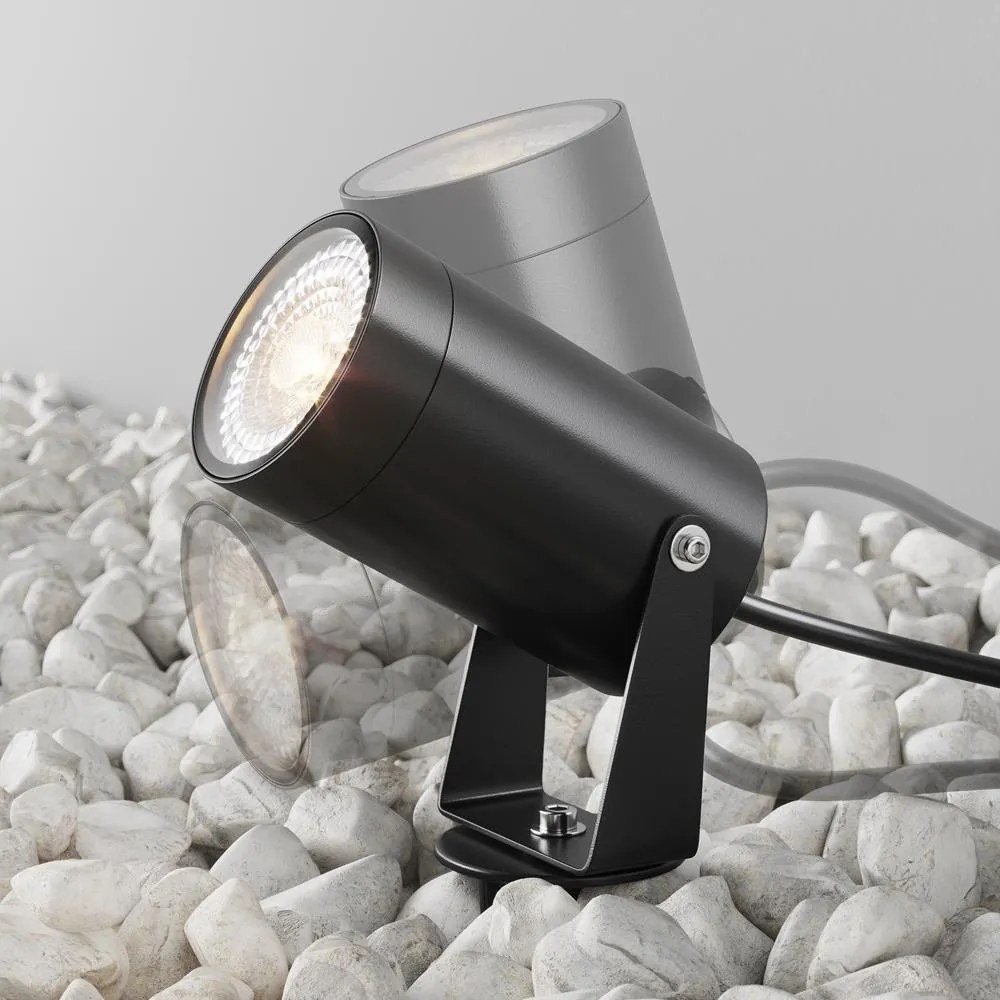 M O025FL-01B Venkovní reflektor Scope 20W GU10 360° IP65 černý hliník - MAYTONI