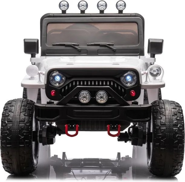LEAN CARS Elektrické autíčko JH-102 4x4, bílé