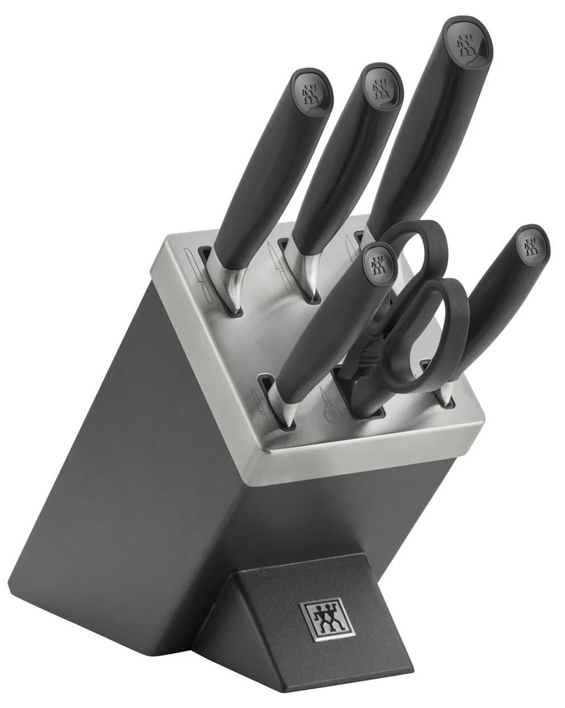 Zwilling All Star samoostřící blok s noži 7 ks, antracitový, 33760-500