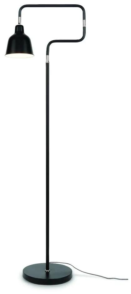 Černá stojací lampa s kovovým stínidlem (výška 150 cm) London – it's about RoMi