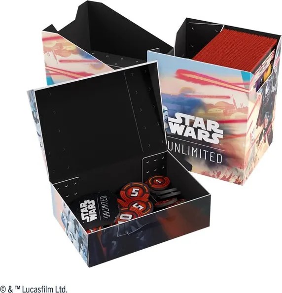 Gamegenic - Star Wars: Unlimited Soft Crate - Mandalorian/Moff Gideon