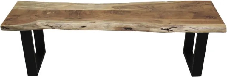 Lavice ze dřeva a kovu HSM collection SoHo, délka 150 cm
