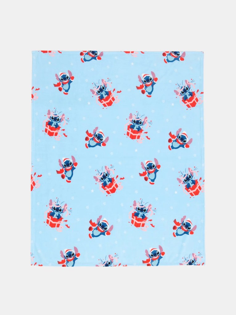 Sinsay - Dětská vánoční deka Stitch - modrá