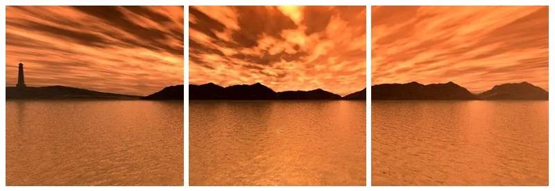 Obraz západu slunce a moře (90x30 cm), 40 dalších rozměrů