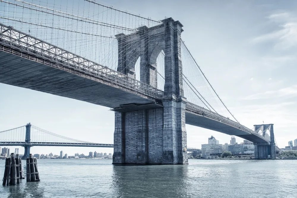 Fototapeta Brooklyn Bridge Ny Hladký vinyl 254x184