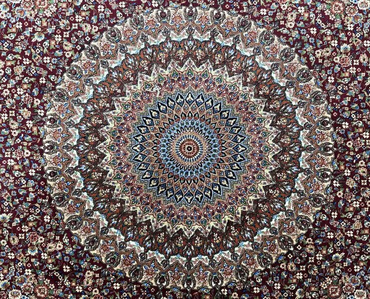 BE Koberec Anatolia Silk 32510 RED - červený obdélníkový Rozměr: 80x150 cm