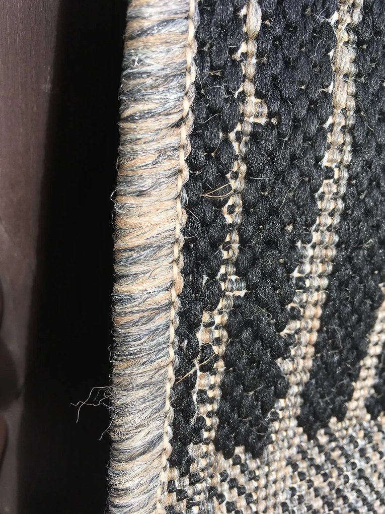 Oriental Weavers, Kusový koberec SISALO/DAWN 706/J48H – na ven i na doma, 240x340, šedá, chodba / předsíň