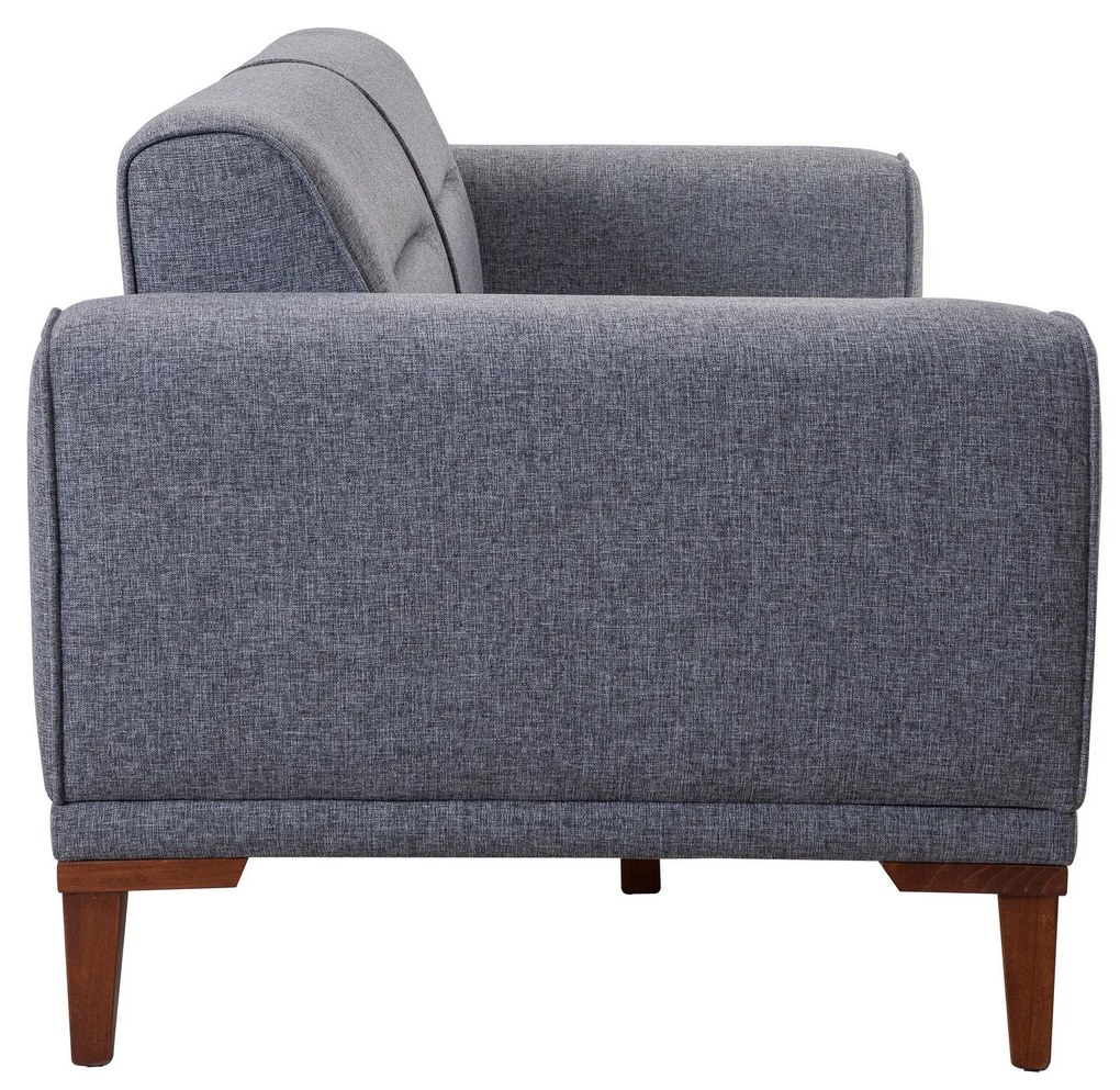 Atelier del Sofa 3-místná pohovka Liones 3 - Dark Grey, Tmavá Šedá