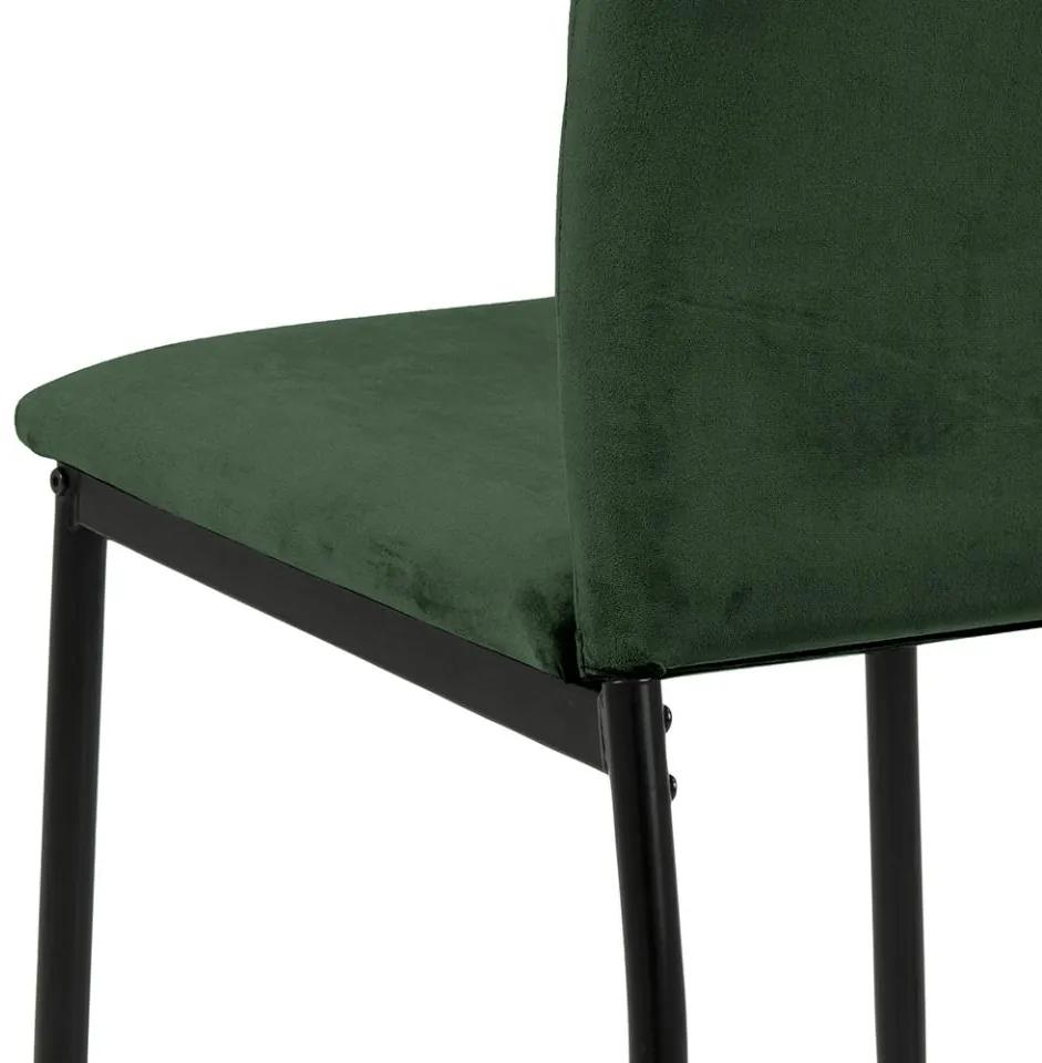 Jídelní židle Dia tmavě zelená