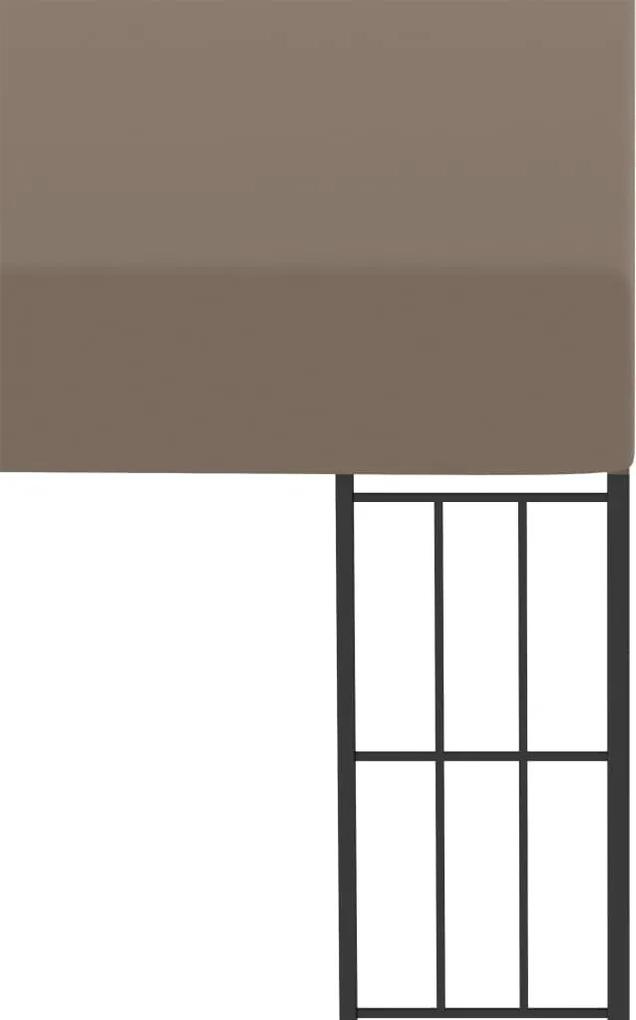 vidaXL Altán ke zdi 4 x 3 m textil [312261] Barva: taupe