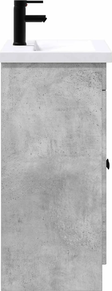 Sada koupelnového nábytku Betonově šedá 56 x 37,5 x 81 cm 3404187
