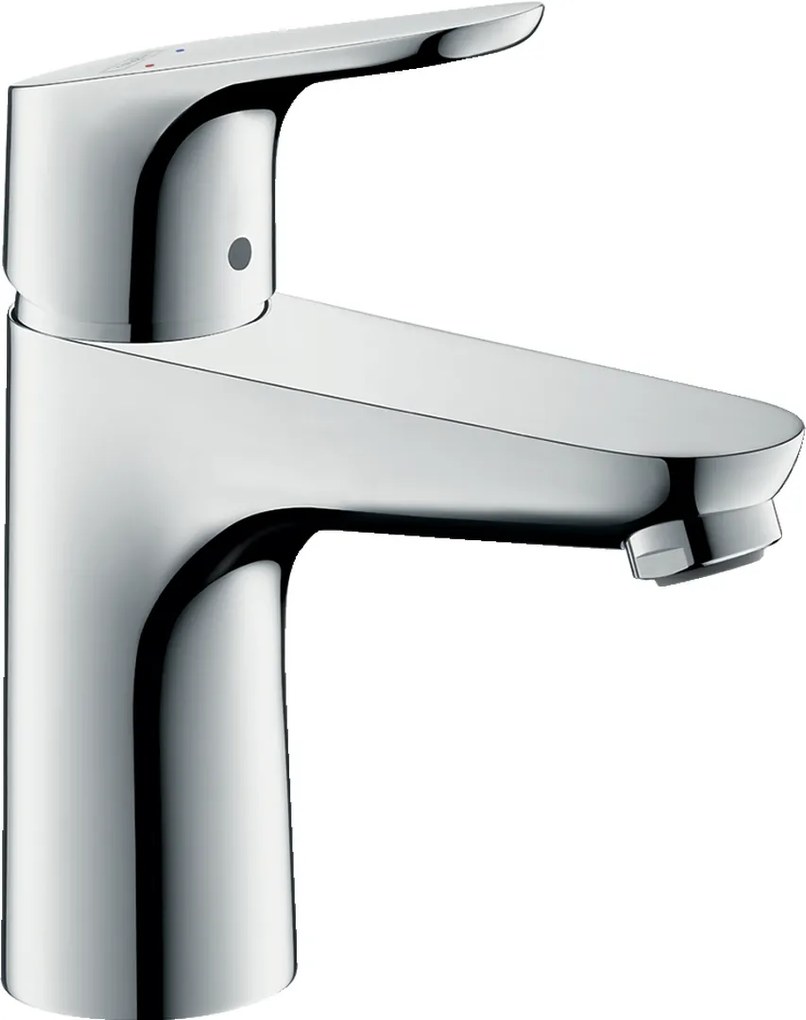 Hansgrohe Focus E2, umyvadlová baterie 110 bez odtokové soupravy, chromová, 31517000