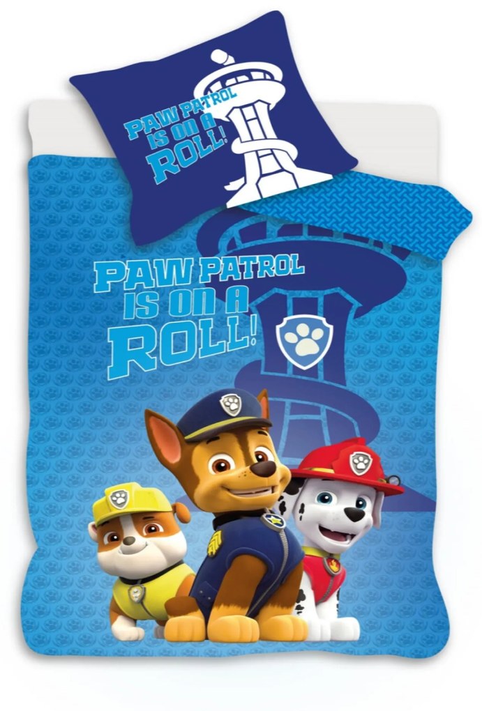 paw patrol Dětské bavlněné povlečení Tlapková patrola 2