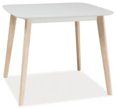 Jídelní stůl Tibi 90 x 80 cm / Bílá