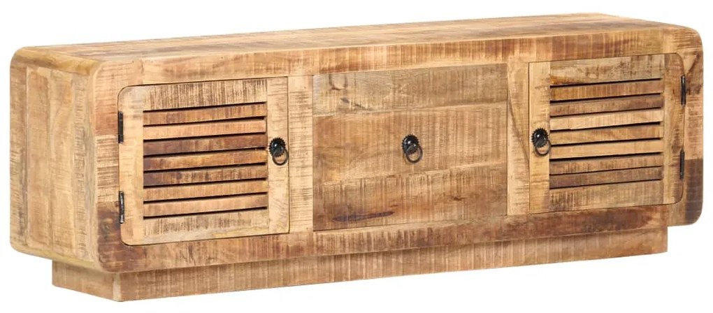 TV stolek 120 x 30 x 40 cm hrubé mangovníkové dřevo 320460
